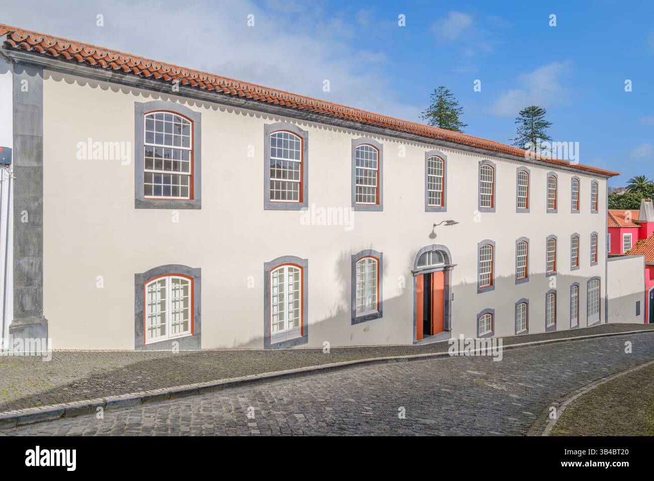 Terceira, Azores, Portugal - 02-18-2025: Traditional architecture of ...