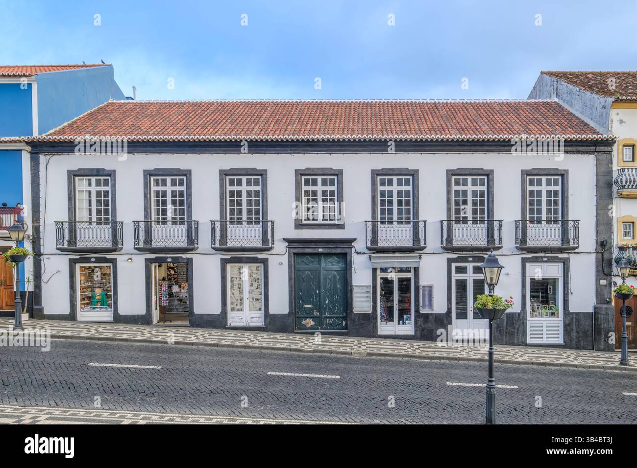 Terceira, Azores, Portugal - 02-18-2025: Traditional architecture of ...