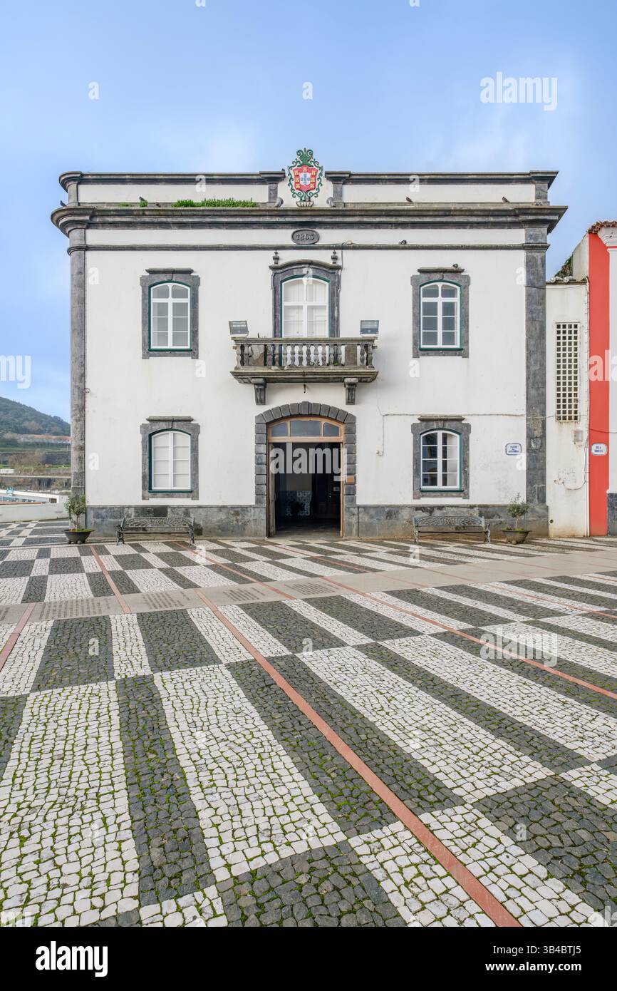 Terceira, Azores, Portugal - 02-18-2025: Traditional architecture of ...