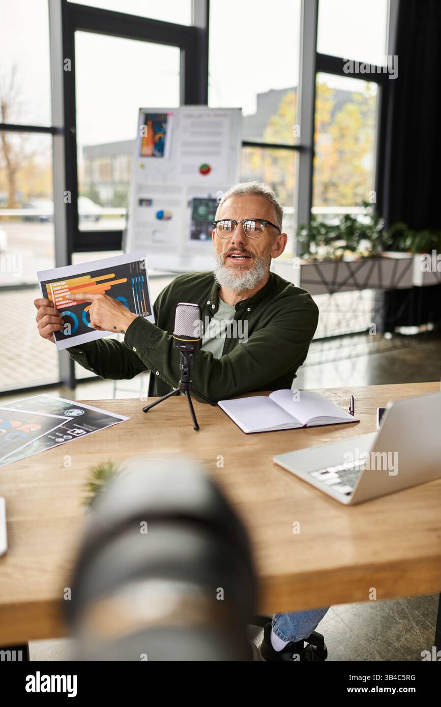 Professional sharing insightful information hi-res stock photography ...