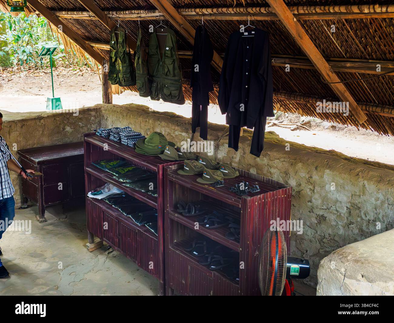 Souvenirs sold at the Cu Chi tunnels open air museum, Saigon, Vietnam ...