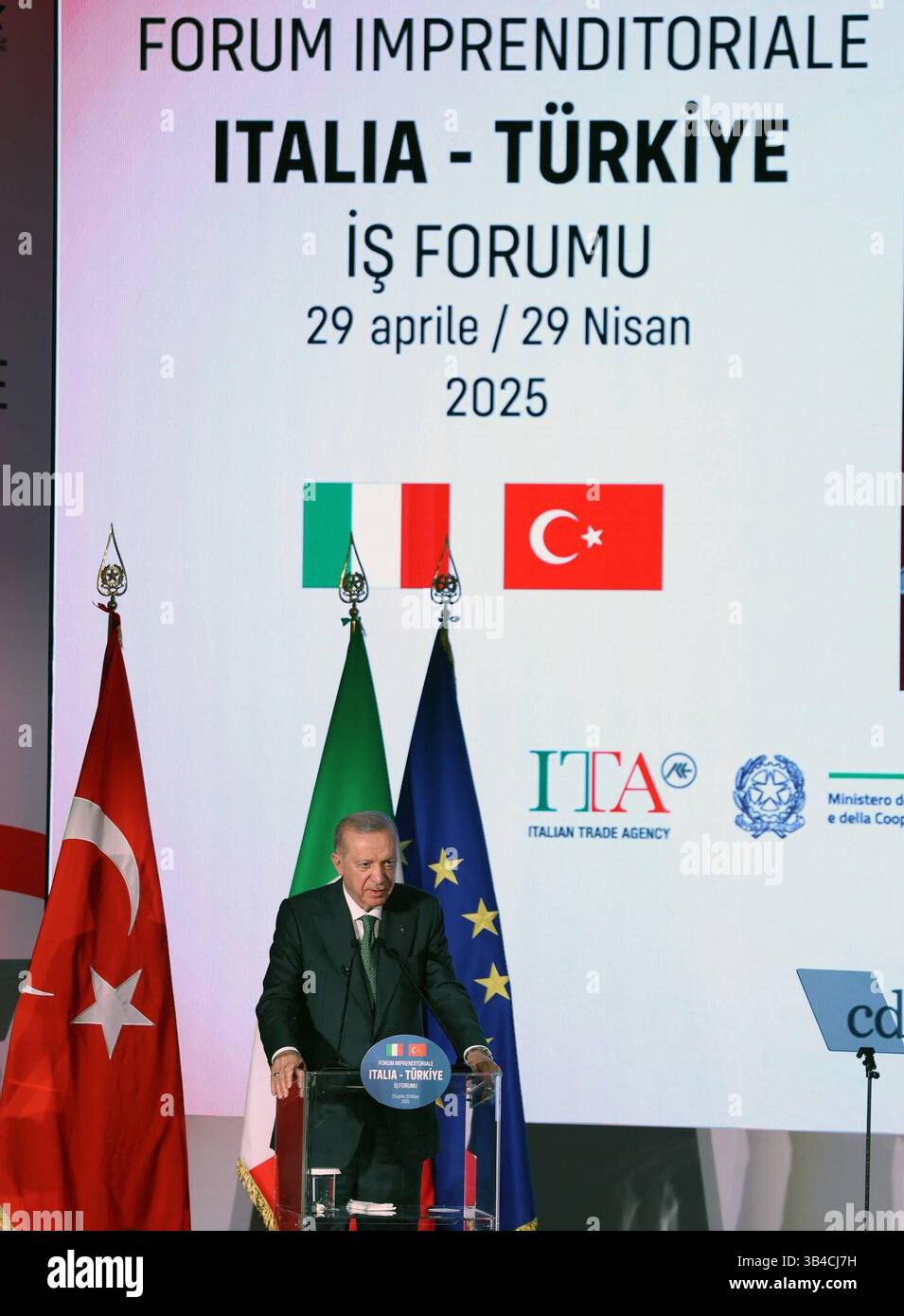 Turkish President Recep Tayyip Erdoan participates in the fourth ...