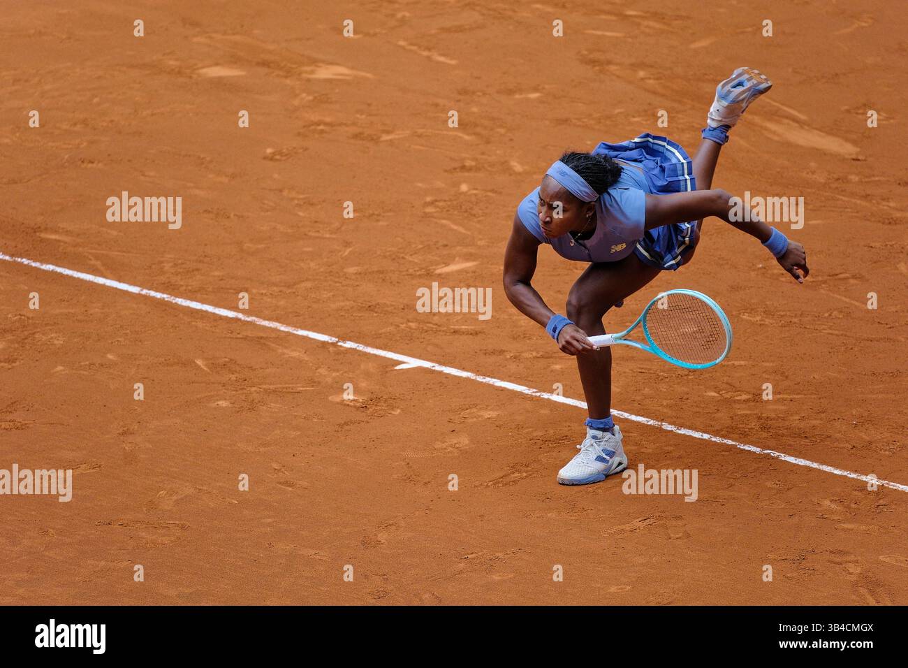 Madrid, Spain. 30th Apr, 2025. Tennis, individual Women WTA, QF: Mutua Madrid Open tennis WTA ...