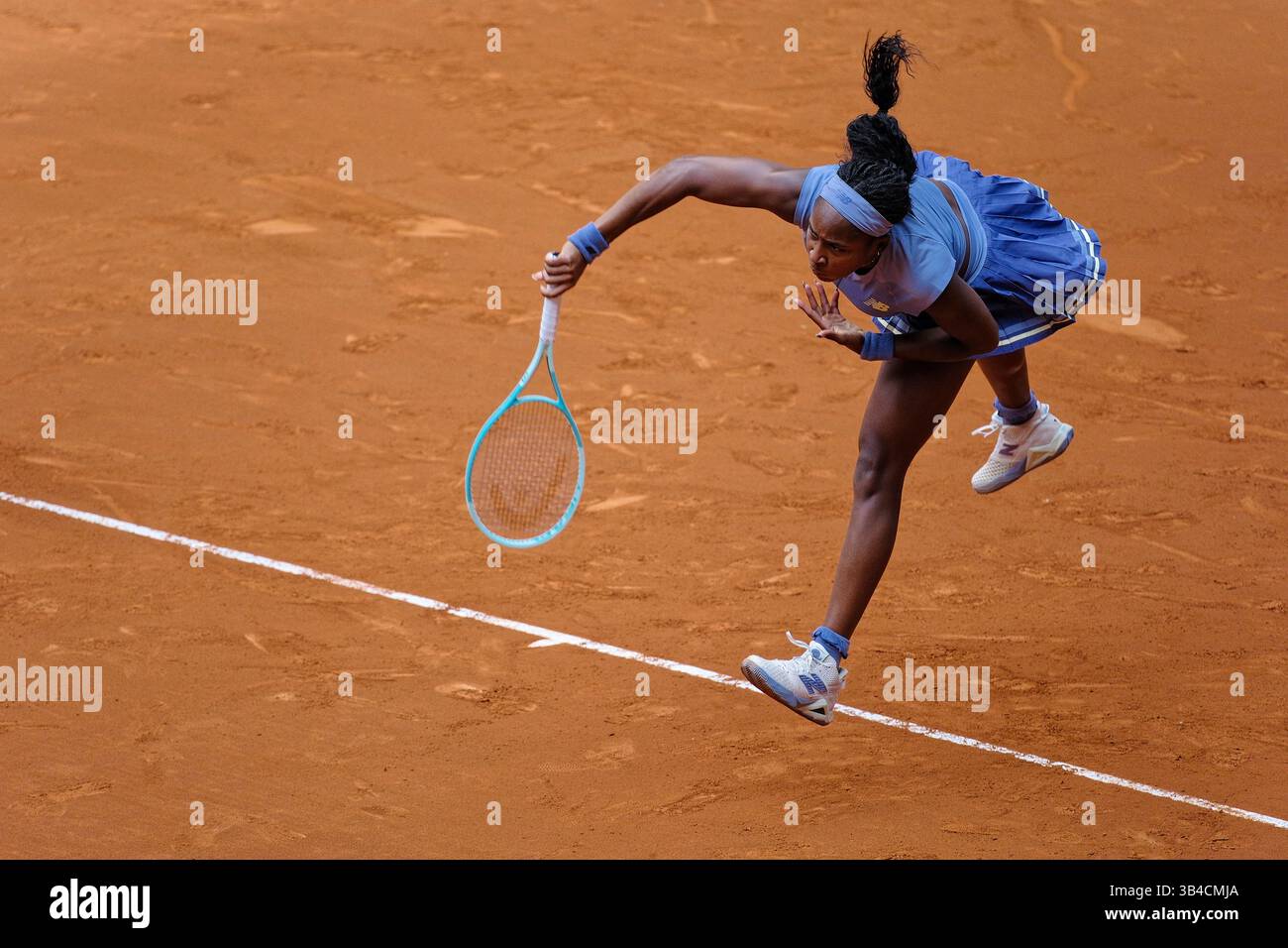 Madrid, Spain. 30th Apr, 2025. Tennis, individual Women WTA, QF: Mutua Madrid Open tennis WTA ...