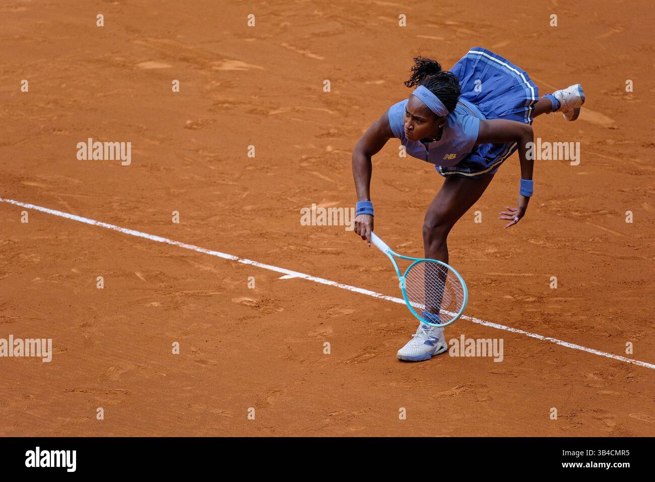 Madrid, Spain. 30th Apr, 2025. Tennis, individual Women WTA, QF: Mutua Madrid Open tennis WTA ...