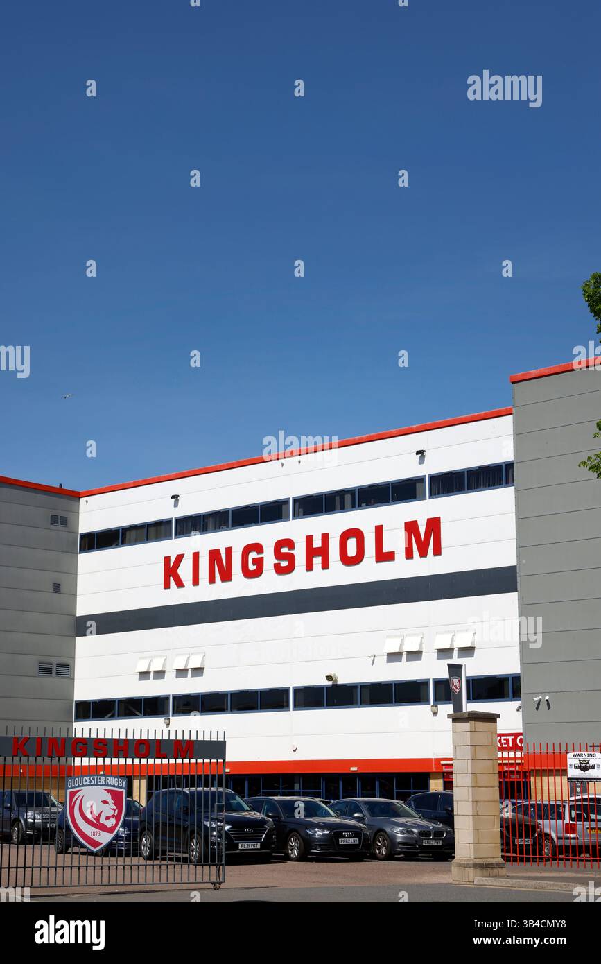 Kingsholm Stadium, Kingsholm Road, Gloucester, home ground of ...