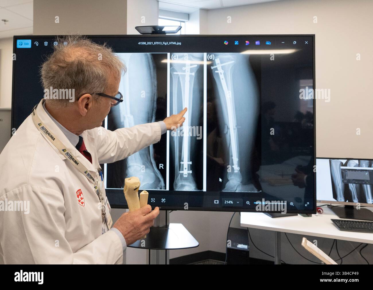 Department of Orthopaedic Surgery Chair Gregory Berry, discusses the ...