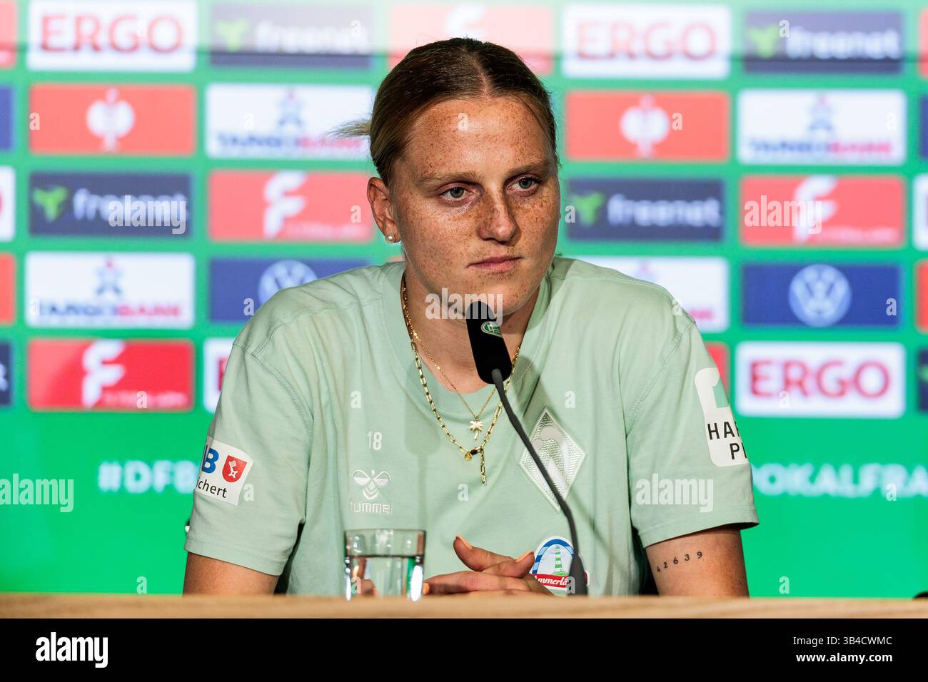 Lina Hausicke (SV Werder Bremen, 18) 45. DFB-Pokal Finale der Frauen: FC Bayern M?nchen - SV ...