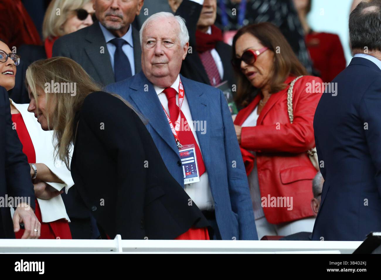 April 29, 2025, London, United Kingdom: Director of Arsenal LORD HARRIS ...