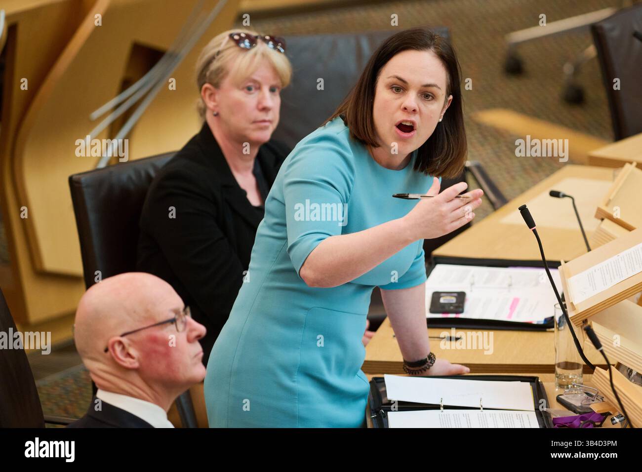 Edinburgh Scotland, UK 30 April 2025. Deputy First Minister Kate Forbes ...