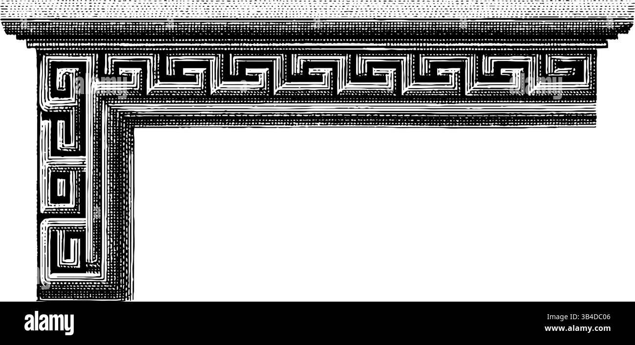 Greek key pattern hi-res stock photography and images - Alamy