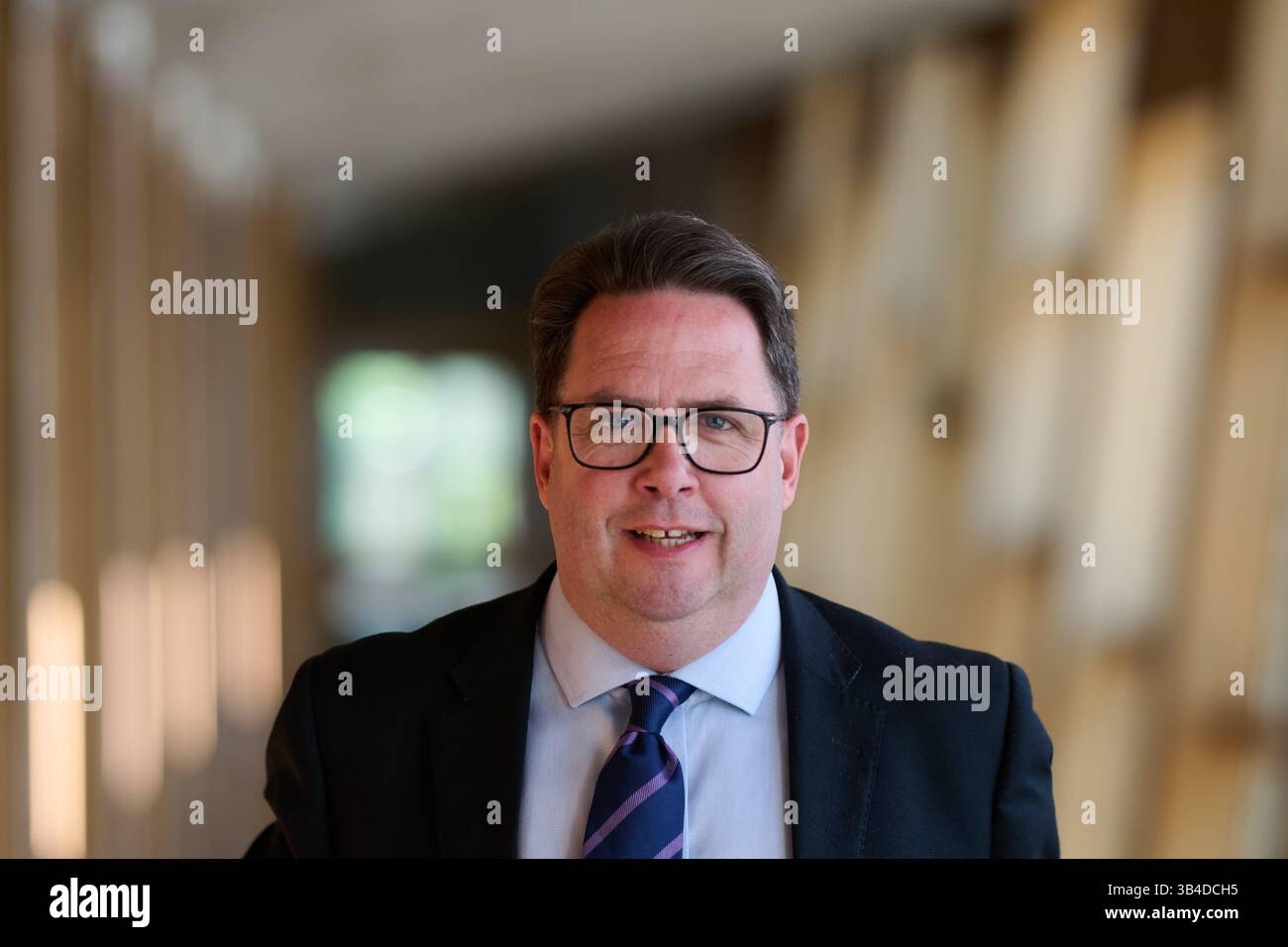 Edinburgh Scotland, UK 30 April 2025. Craig Hoy MSP at the Scottish ...