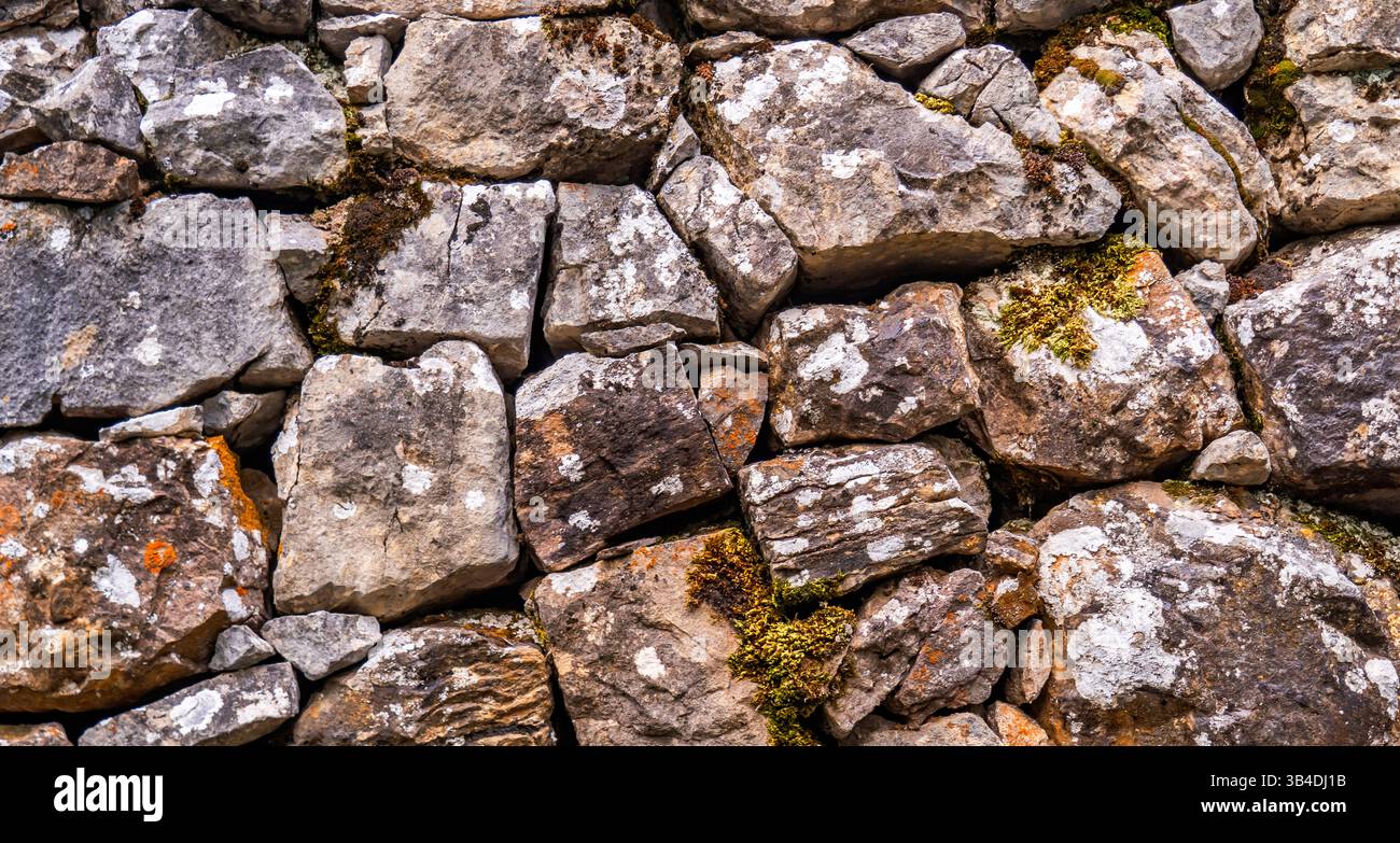 Natural Stone Wall Textured Background Design Stock Photo - Alamy