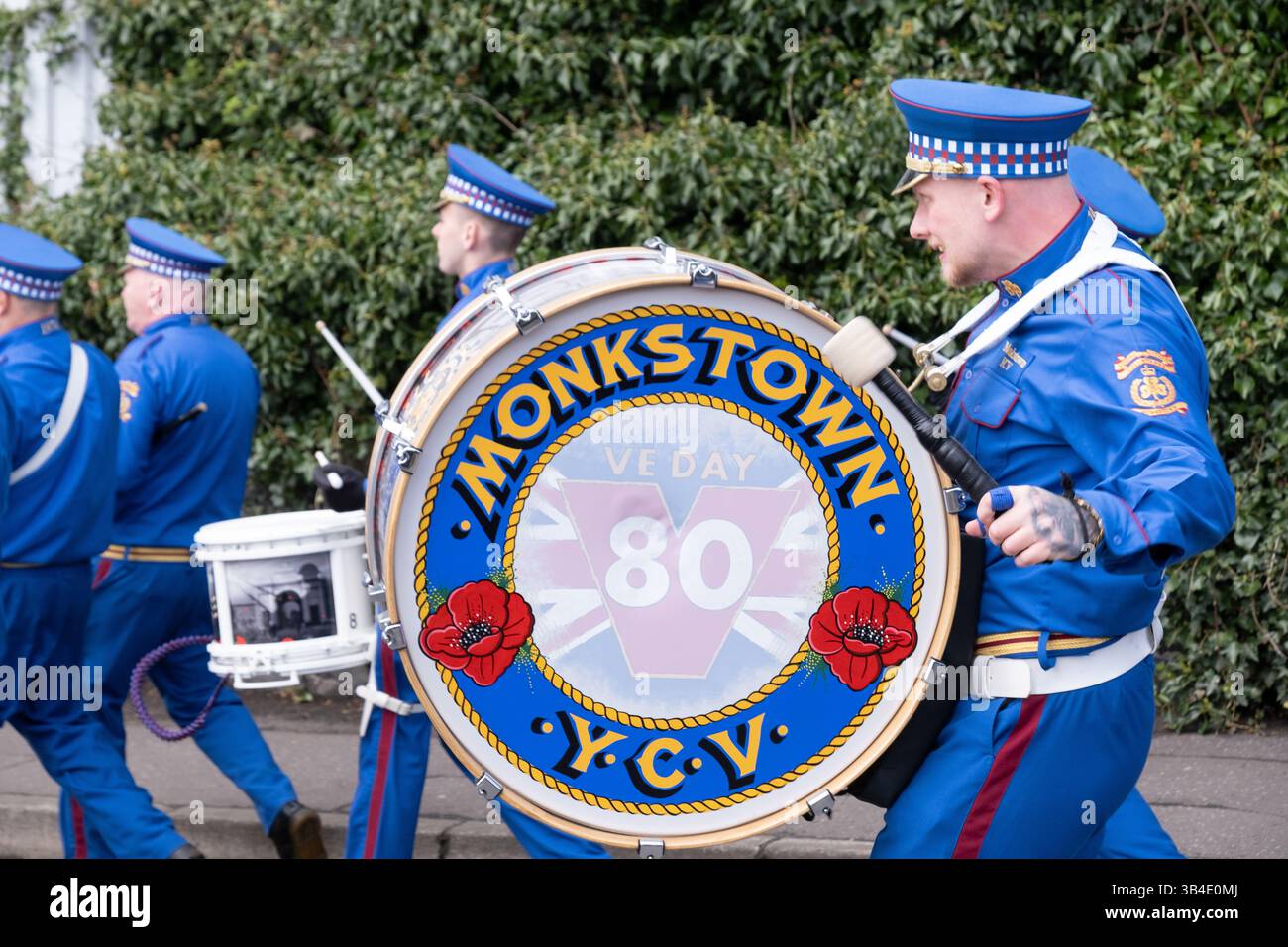 Lisburn, Northern Ireland - April 21st, 2025: Monkstown YCV at ...
