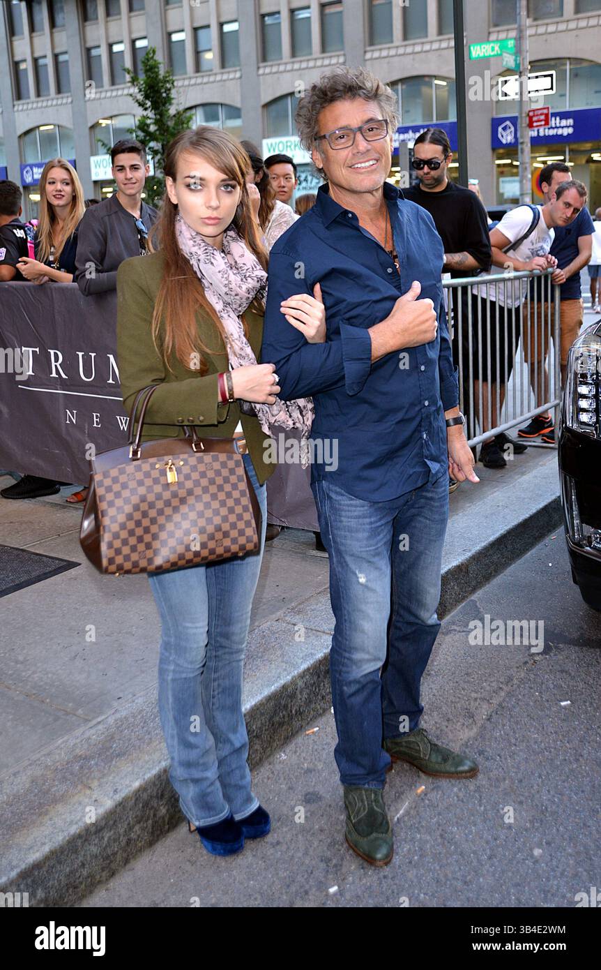 Steven bauer girlfriend lyda loudon hi-res stock photography and images ...