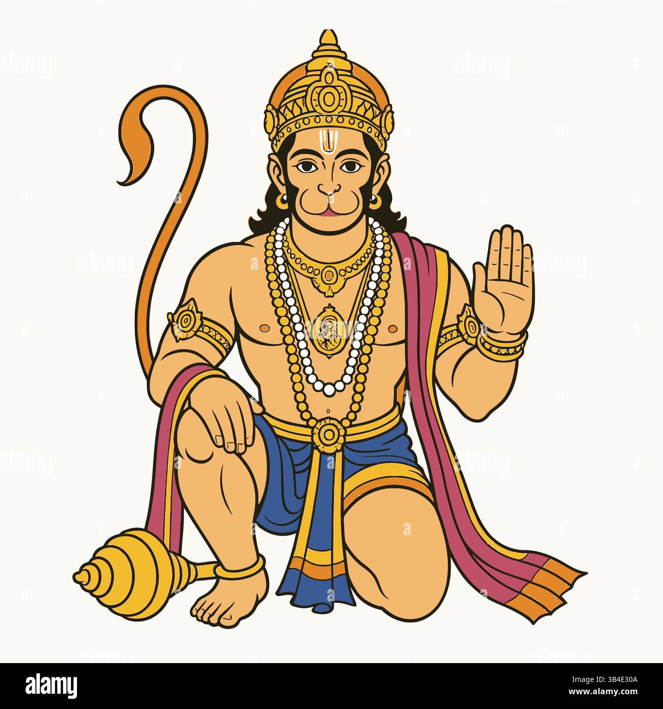 Hanuman hd wallpaper hi-res stock photography and images - Alamy
