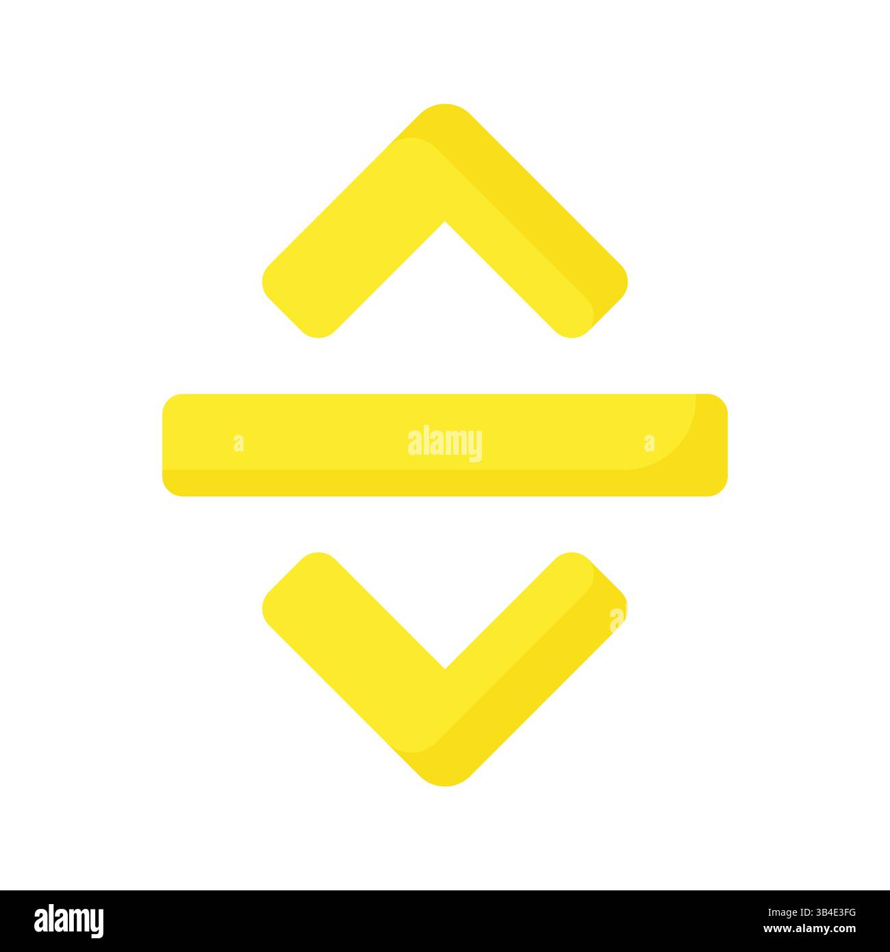 Vertical resize arrows vector design Stock Vector Image & Art - Alamy