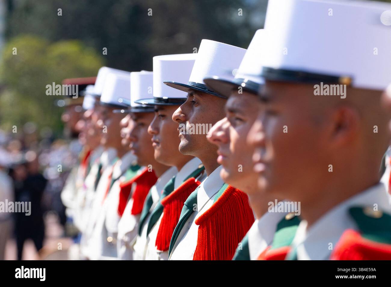 Legion parade for The Cameron Day, celebrated every year on April 30 as ...