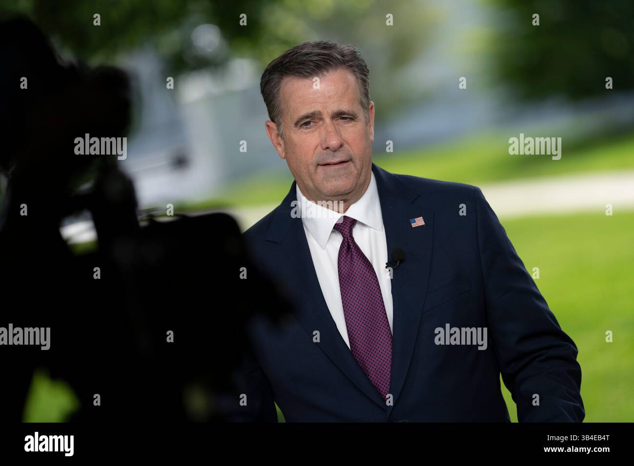 John Ratcliffe, Director, Central Intelligence Agency (CIA) speaks to ...