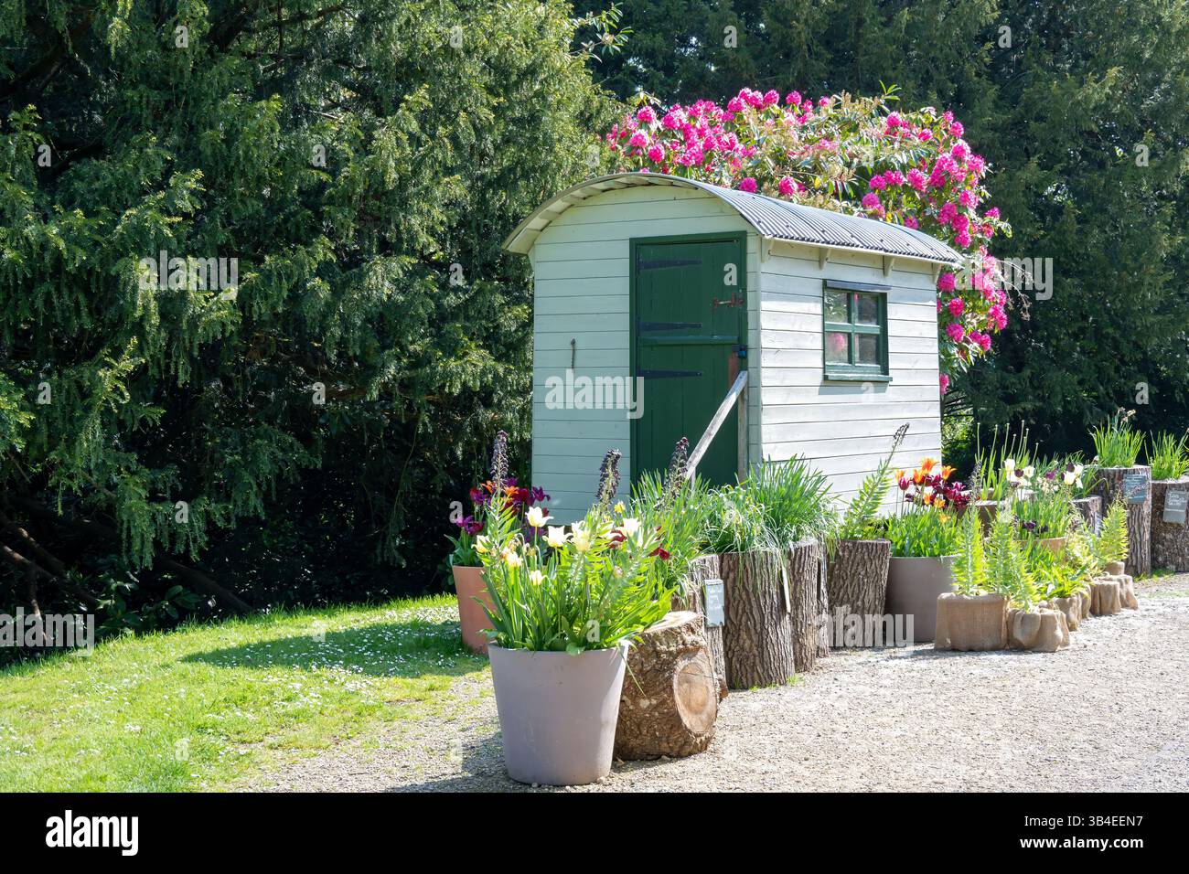 Gypsy wagon camping hi-res stock photography and images - Alamy