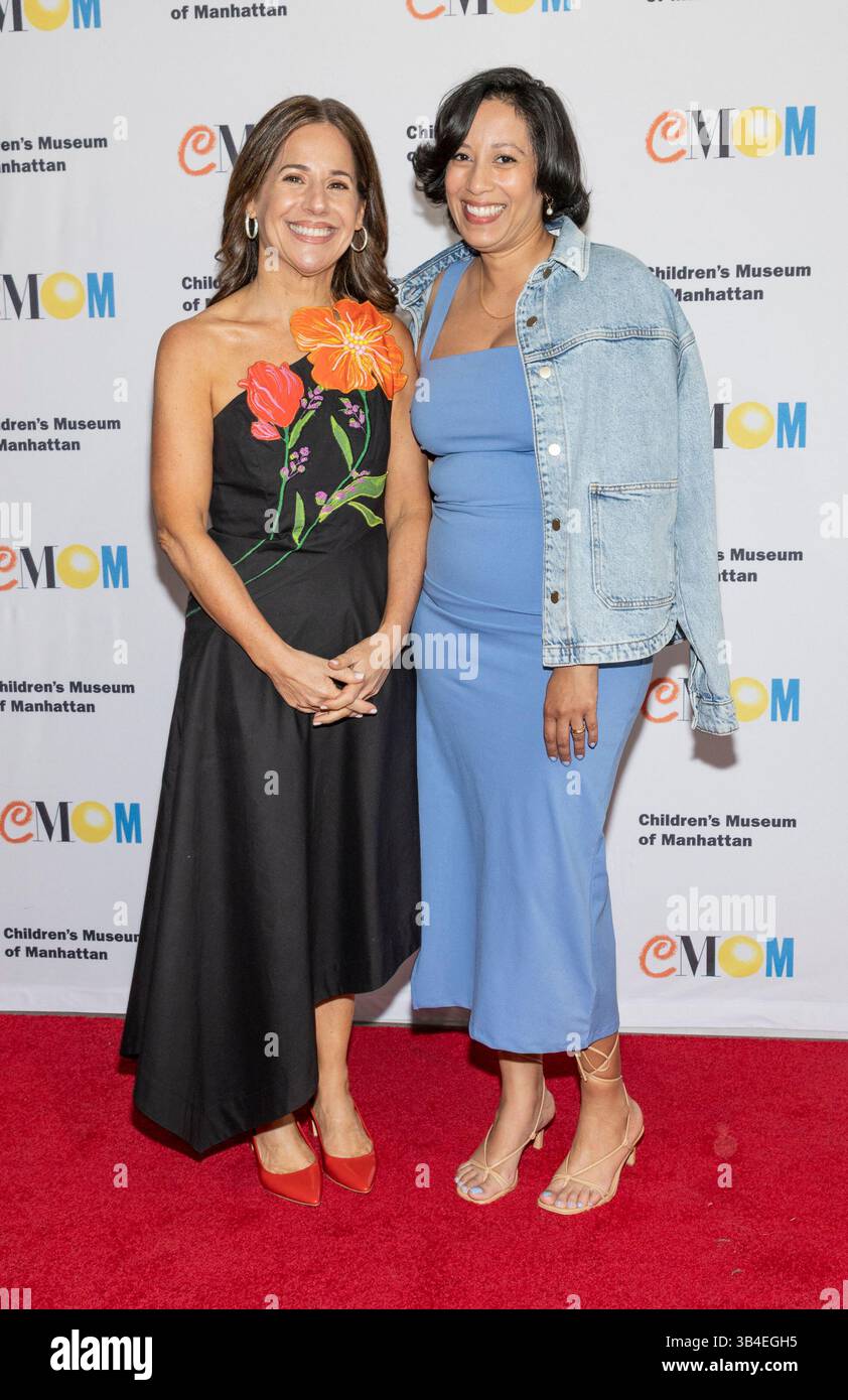 Dava Schub and Rosdely Ramirez attend CMOM 2025 Annual Gala: Giant Steps, Honoring Laurie M ...