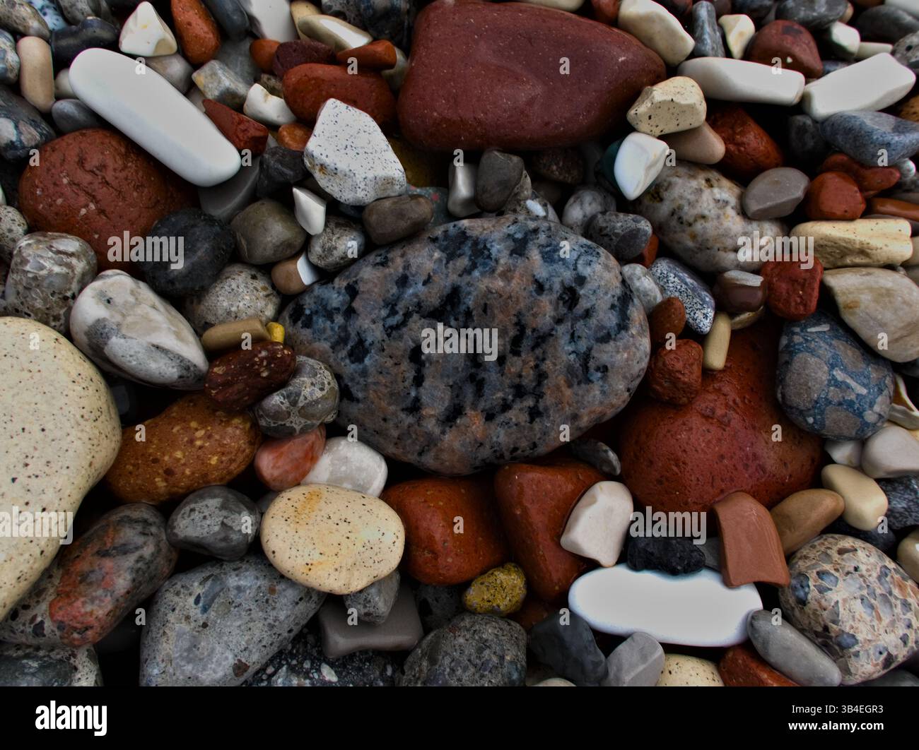 These colorful pebbles on Ontario's edge are legacy fragments of ...