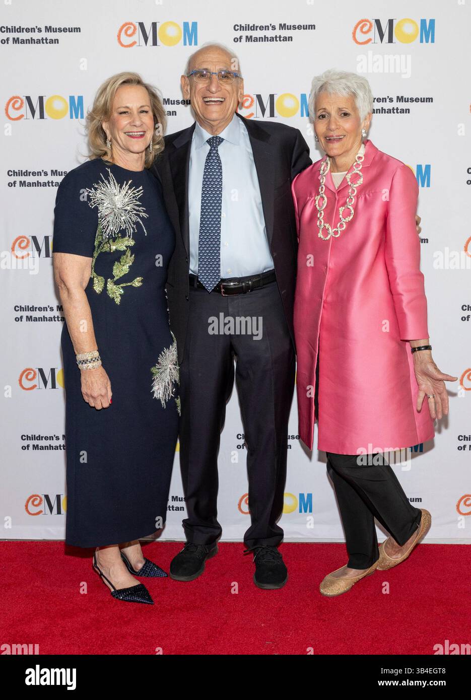 Laurie M. Tisch, Marc Kirschner and Nancy Fischer attend CMOM 2025 ...