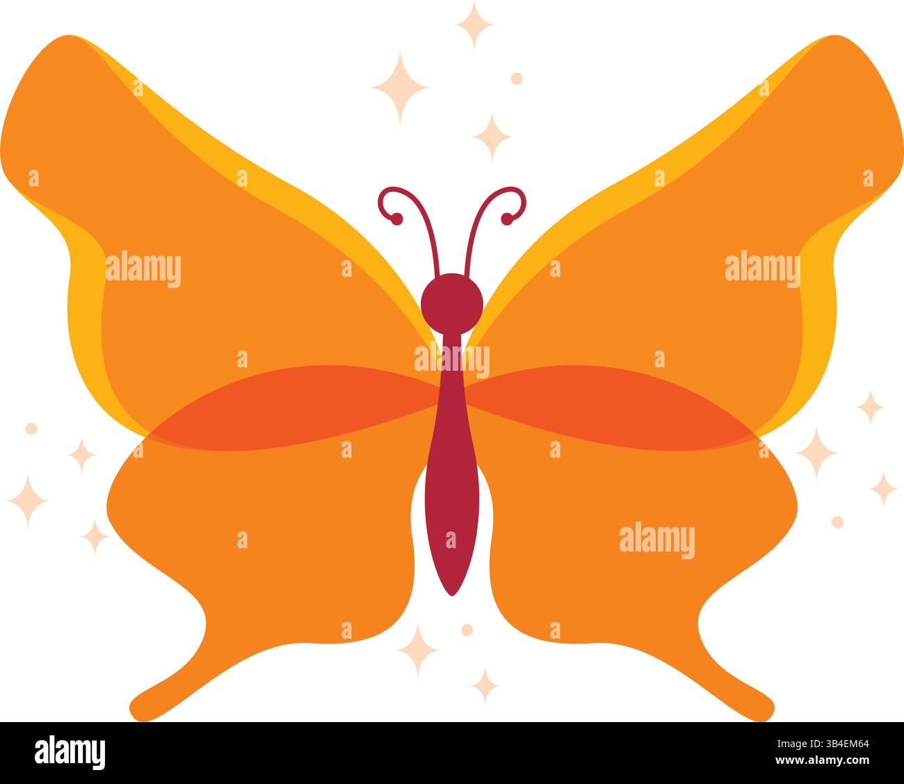 Colored butterfly wings. Vector illustration Stock Vector Image & Art ...