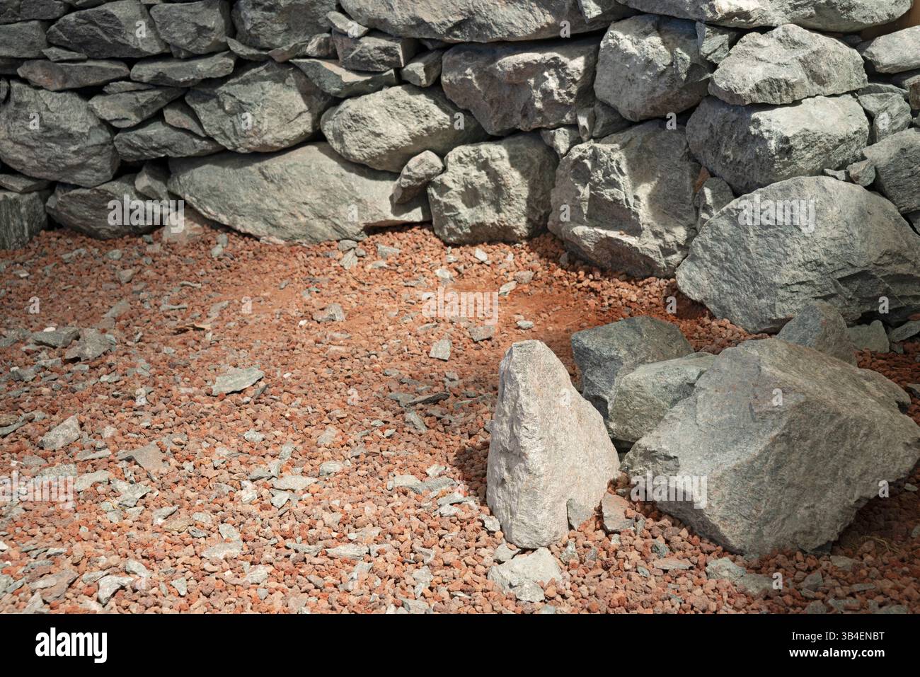 Italy, Liguria, Typical Dry Stone Wall Stock Photo - Alamy