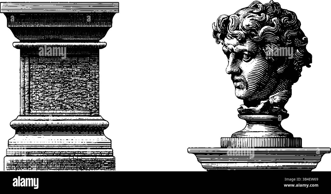 Historical relief art Stock Vector Images - Alamy