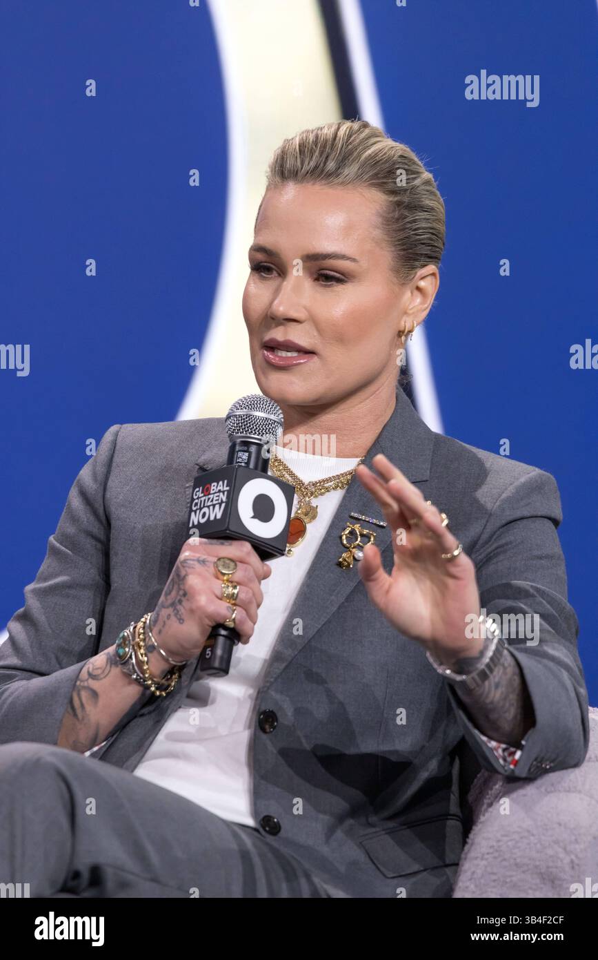 Global Citizen NOW in New York City Ashlyn Harris at the Global Citizen ...