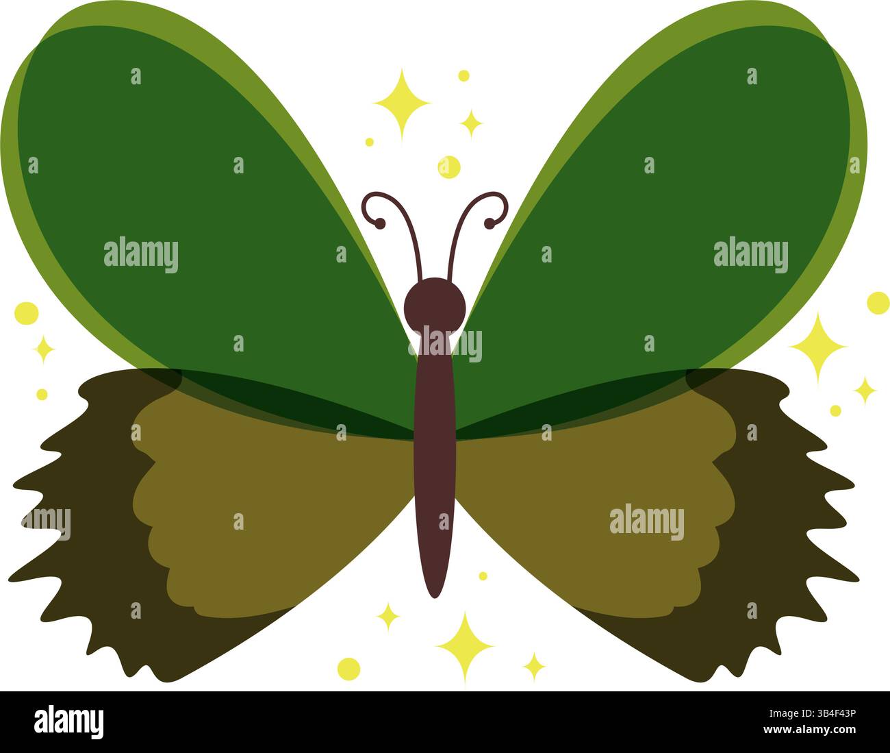 Colored butterfly wings. Vector illustration Stock Vector Image & Art ...