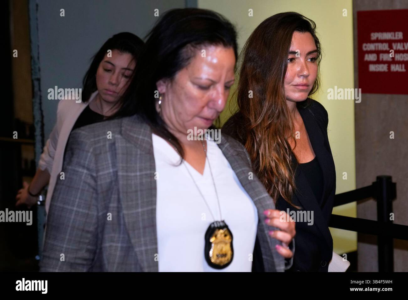 Miriam Haley, right, an accuser testifying at Harvey Weinstein's rape ...