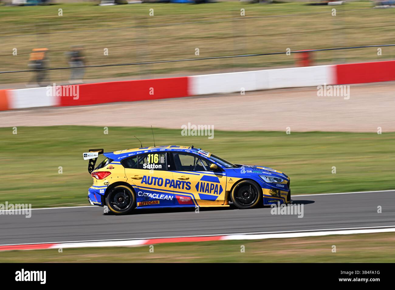 Ashley Sutton, Ford Focus ST, NAPA Racing UK, Round 2 of the 2025 BTCC ...