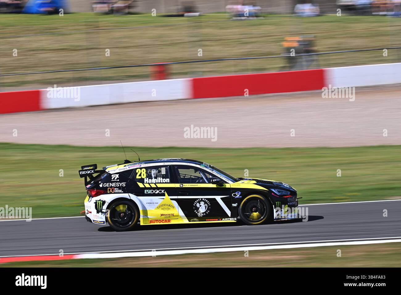 Nicolas Hamilton, Cupra Leon, Powder Monkey Brewing Co with Esidock ...