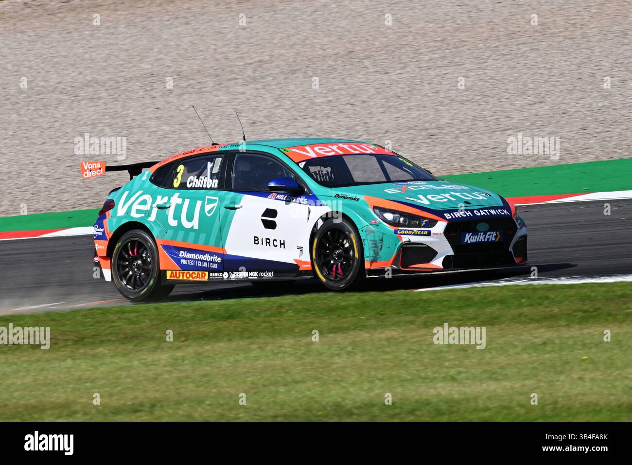 Tom Chilton, Hyundai i30N, Team Vertu, Round 2 of the 2025 BTCC season ...