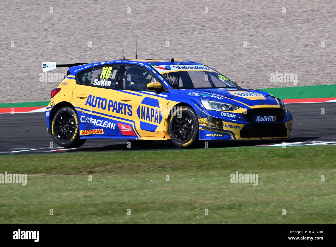 Ashley Sutton, Ford Focus ST, NAPA Racing UK, Round 2 of the 2025 BTCC ...