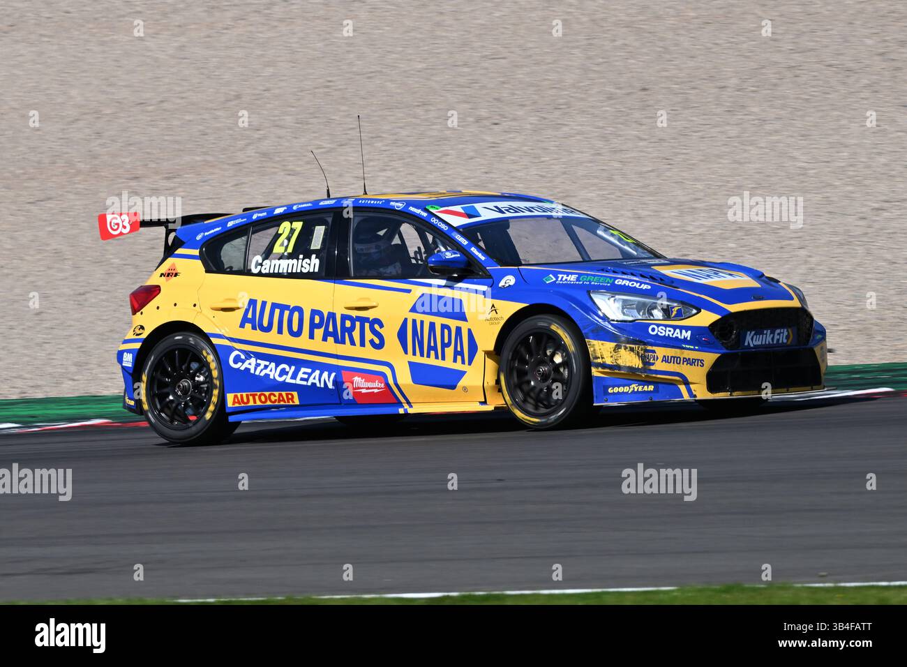 Dan Cammish, Ford Focus ST, NAPA Racing UK, Round 2 of the 2025 BTCC ...