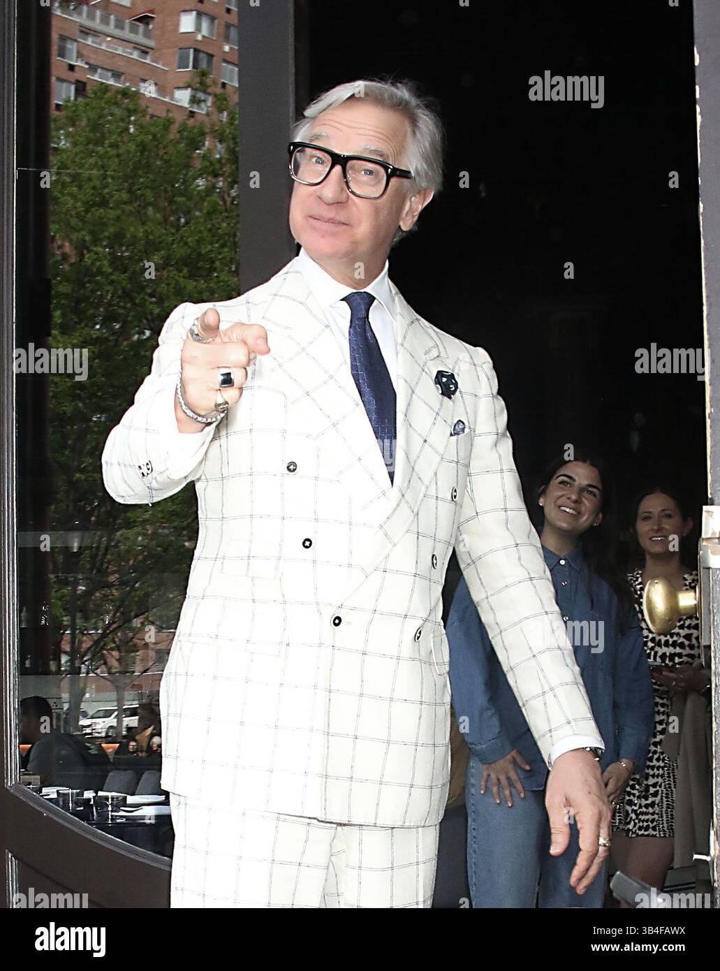 New York, NY April 29, 2025:Paul Feig out and about press tour for ...