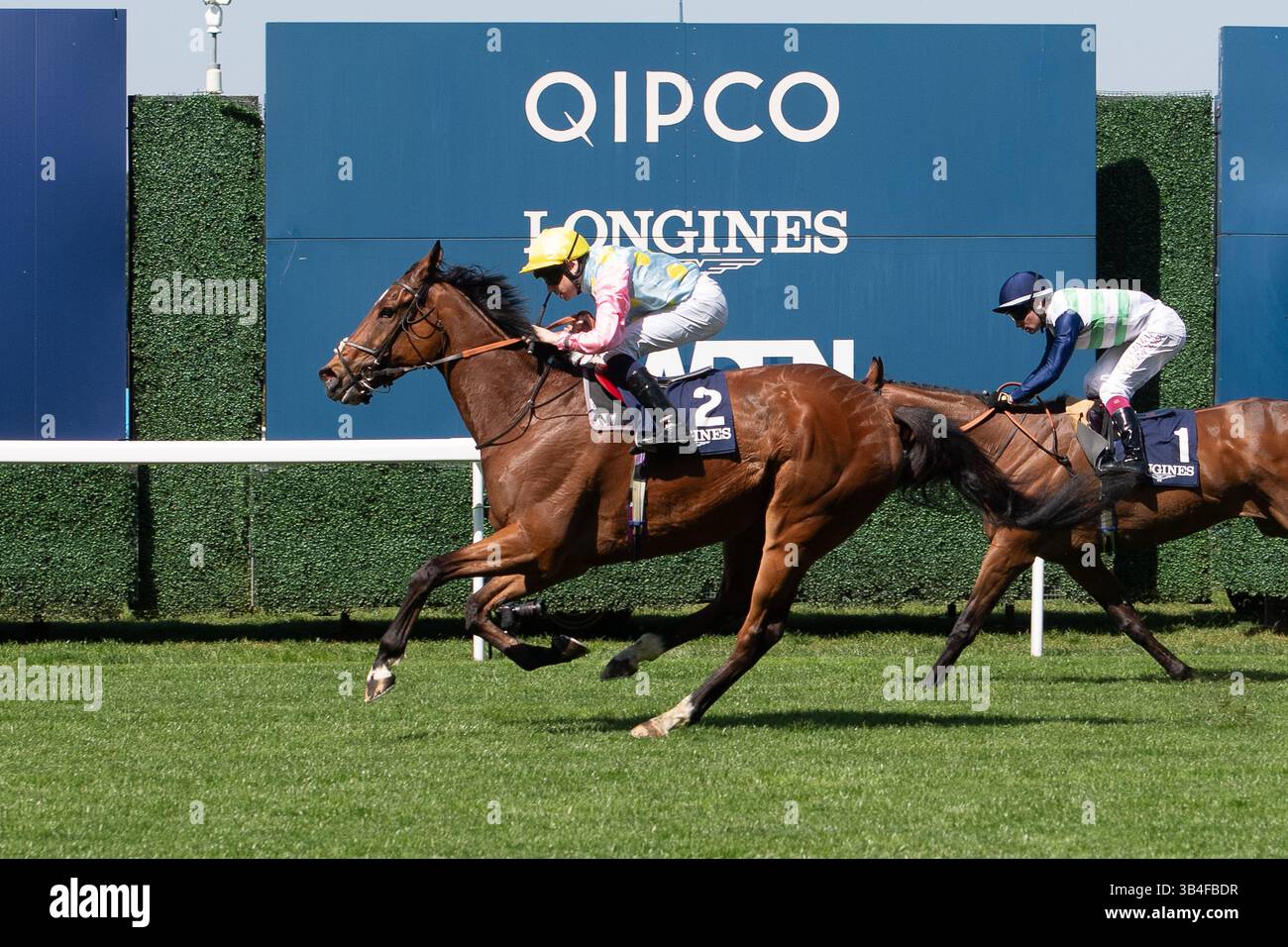 Ascot, Berkshire, UK. 30th April, 2025. Horse YASHIN ridden by jockey ...