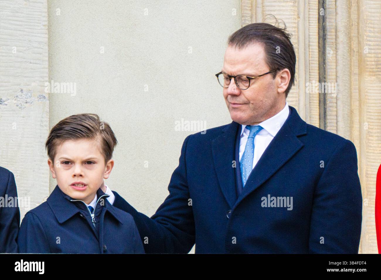 Stockholm, Sweden. 30th Apr, 2025. Prince Daniel, Prince Oscar during ...