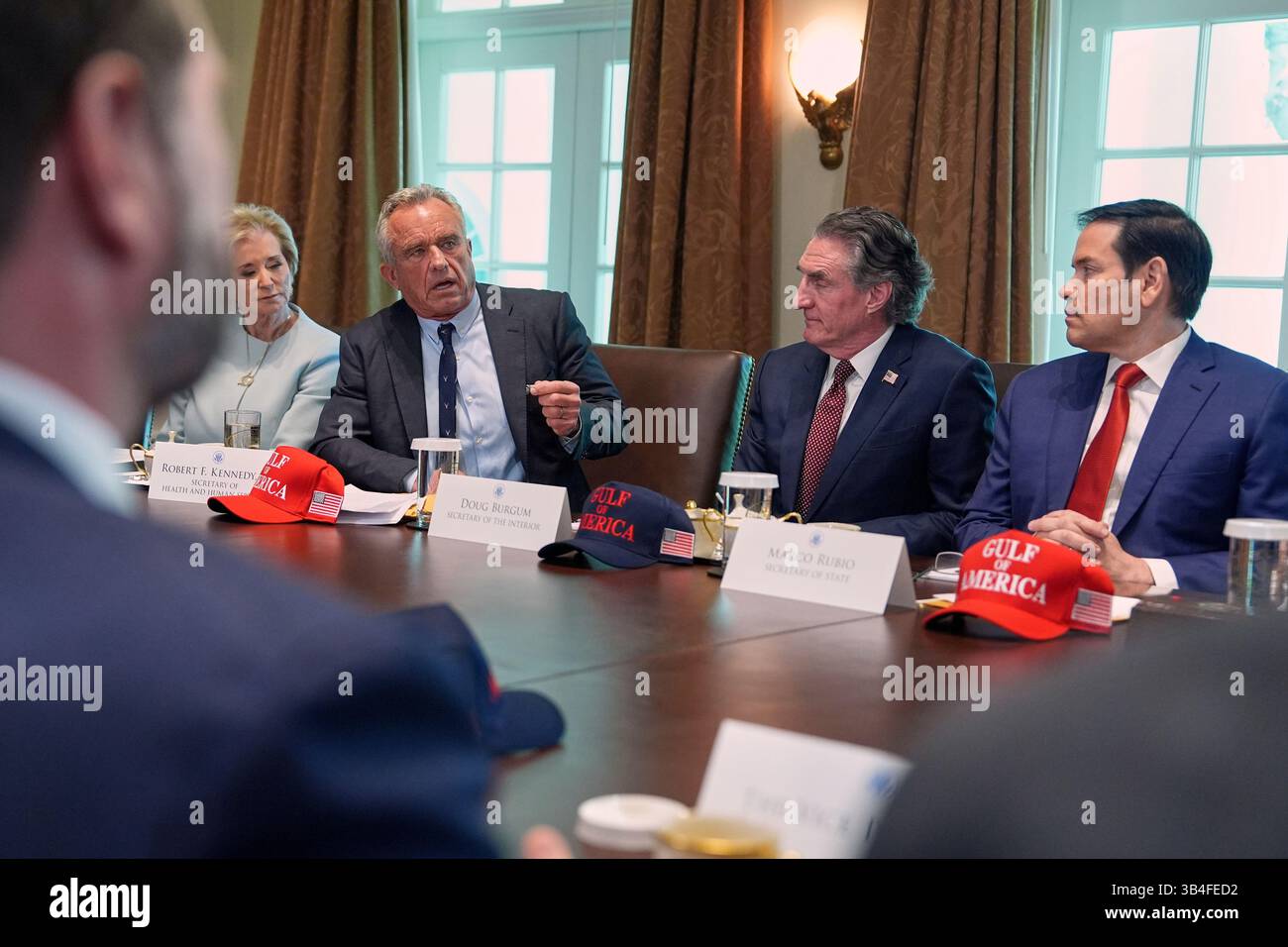 Secretary of Health and Human Services Robert F. Kennedy, Jr., speaks ...