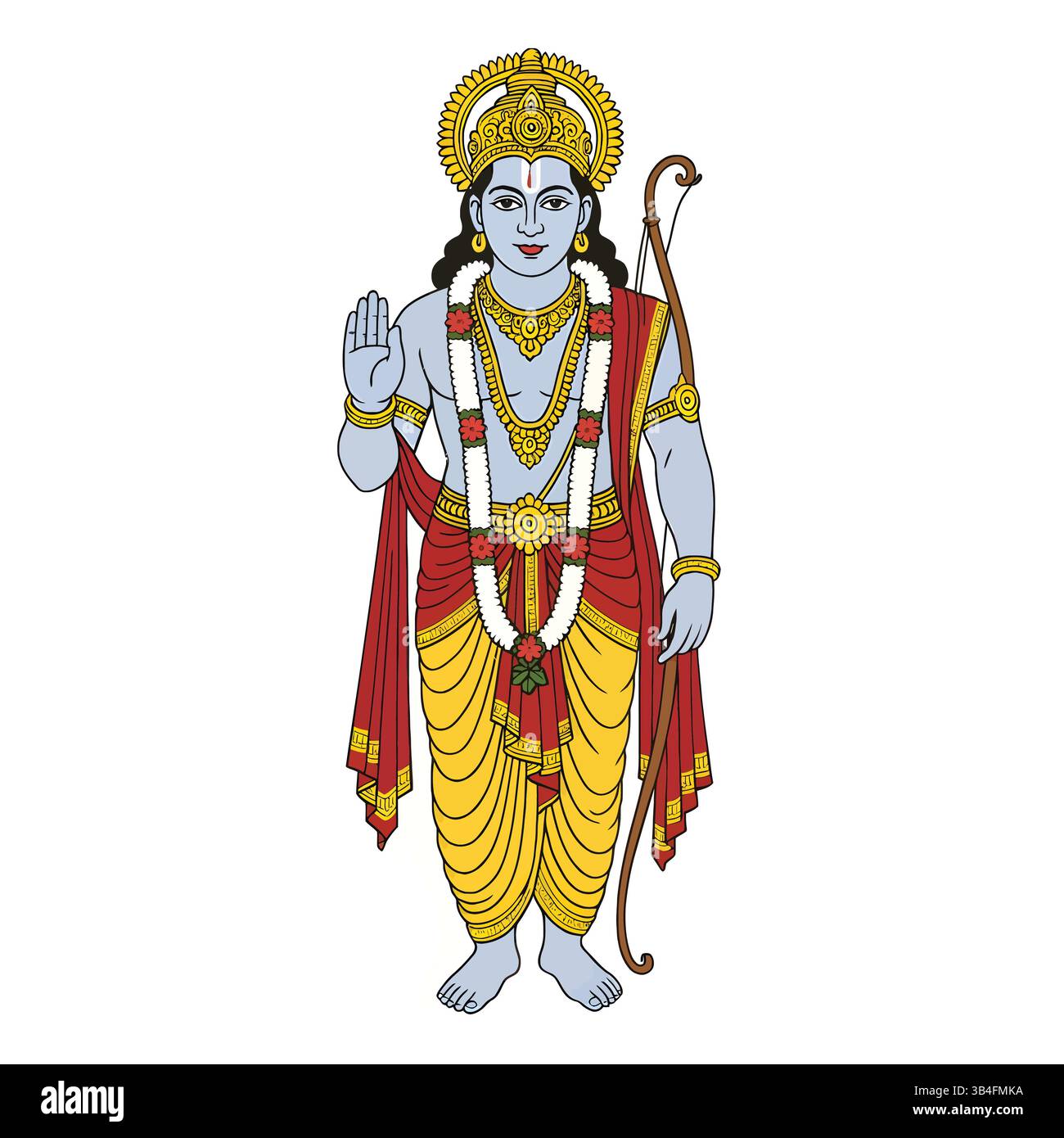 Shri Ram The Maryada Purushottam, Eternal Embodiment of Dharma Stock ...