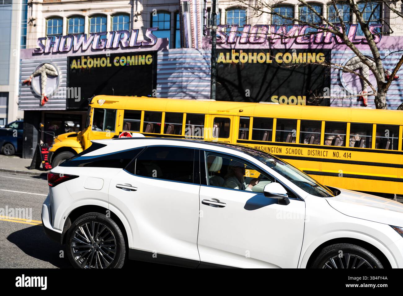 Seattle, USA. 27th Feb 2025. A local strip club to be issued the first ...