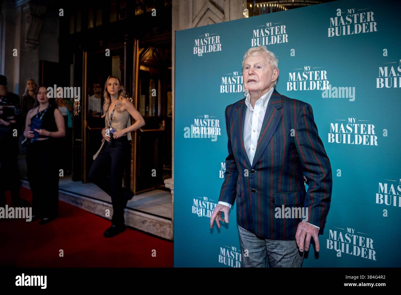 London, UK. 29th April 2025. Pictured: Derek Jacobi attends the world ...