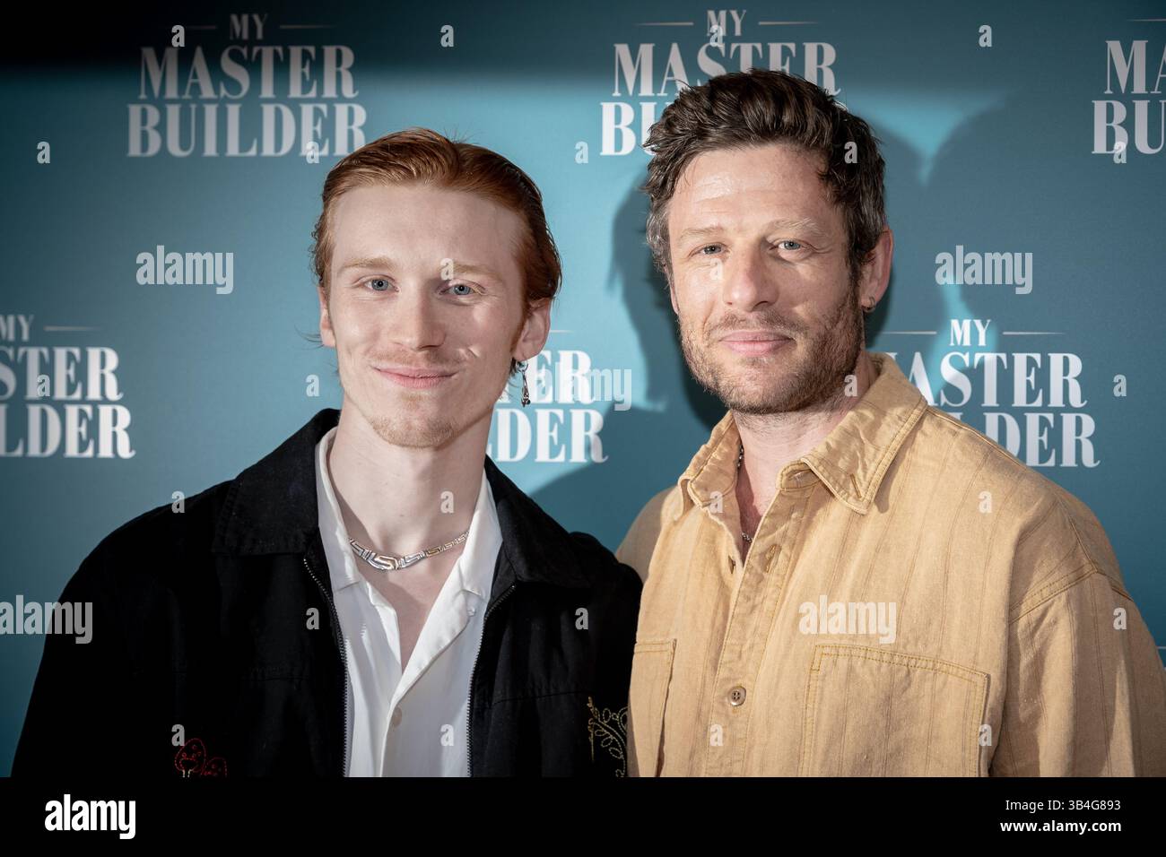 London, UK. 29th April 2025. Pictured: Luther Ford and James Norton (R ...