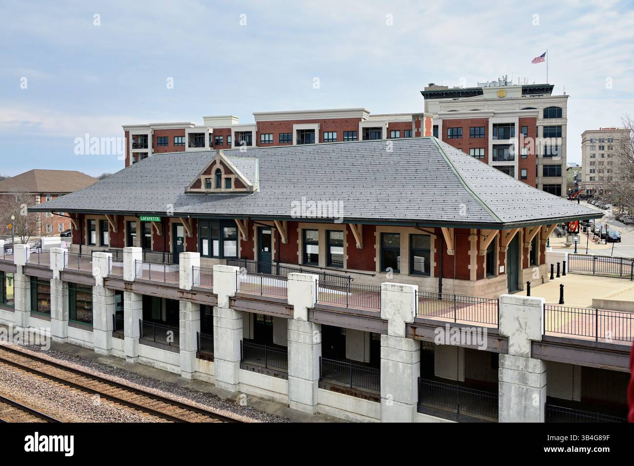 Amtrak indiana hi-res stock photography and images - Alamy