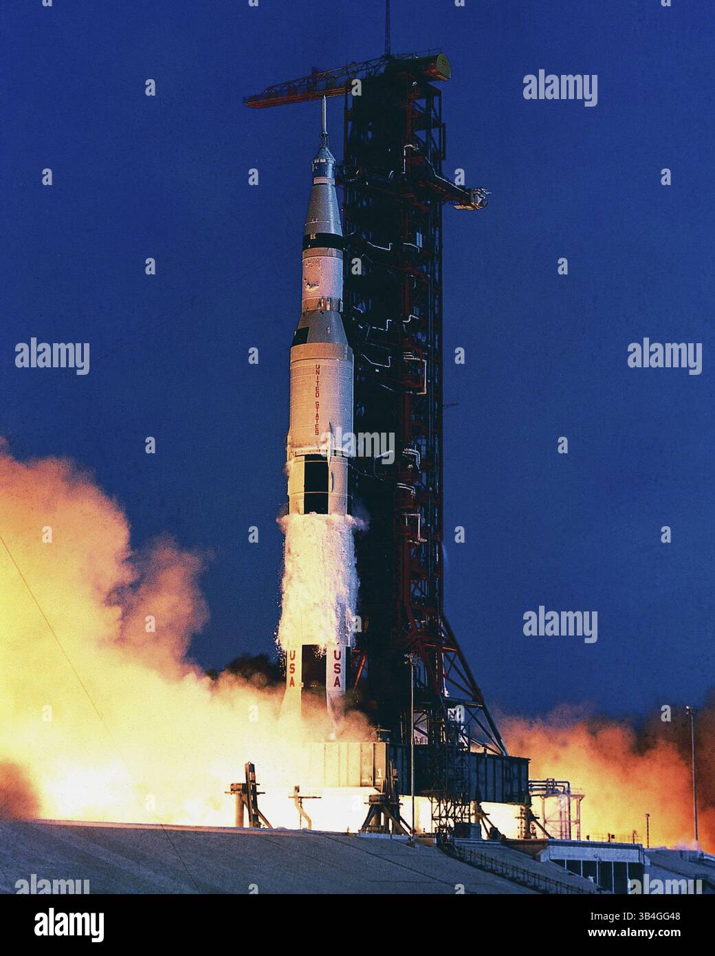 May 24, 2008 - USA Kennedy Space Centre -- 9:32 AM (EDT) 16 Jul 1969 -- The huge, 363ft tall ...