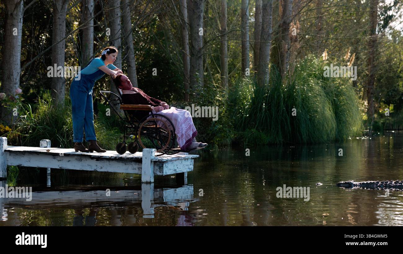 Matthew Sunderland, Mia Goth, "Pearl" (2022 Stock Photo - Alamy