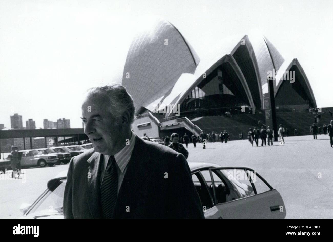 Oct 2, 1975 - Sydney, Australia - Australian Premier Gough Whitlam ...
